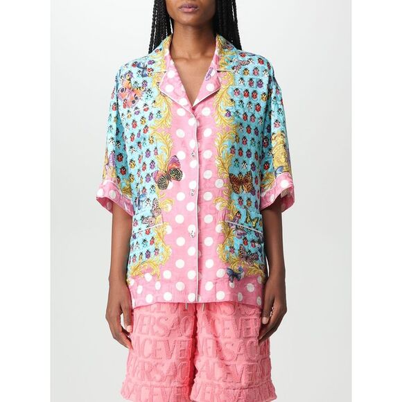 Versace | Sweaters | Versace Shirt Woman Multicolor | Poshmark